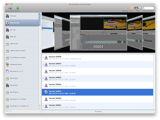 Introducing Pro Versioner - backup and versioning for your projects ...