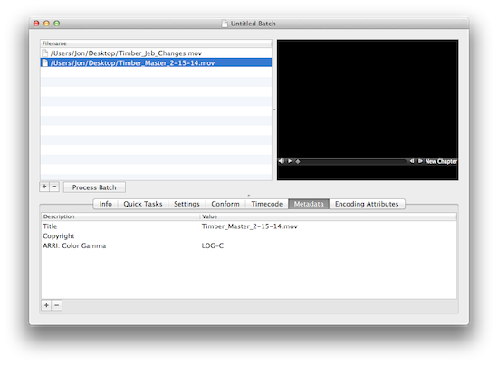 Pro Media Tools 1.2 - QT Edit batch metadata editing and more - Blog ...